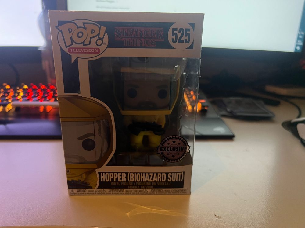 Funko POP Stranger Things Hopper (Biohazard Suit) 525 | Kaufen auf Ricardo