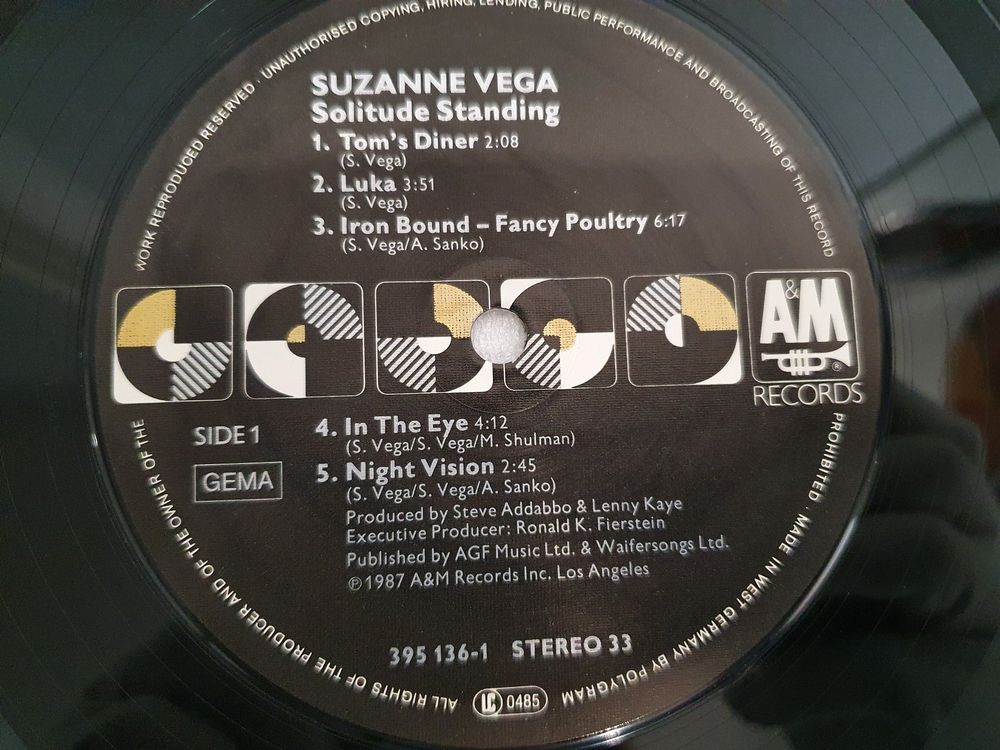 Suzanne Vega – Solitude Standing | Kaufen auf Ricardo