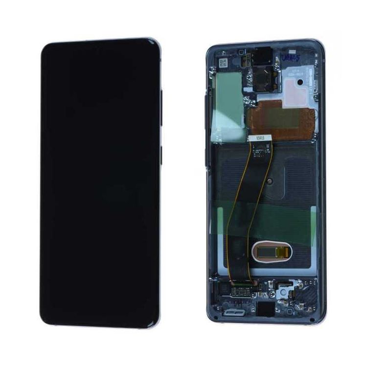 Ecran OLED Galaxy S20 Ultra (G988F) Noir+Châssis (OEM Soft) (Neuf (Voir ...