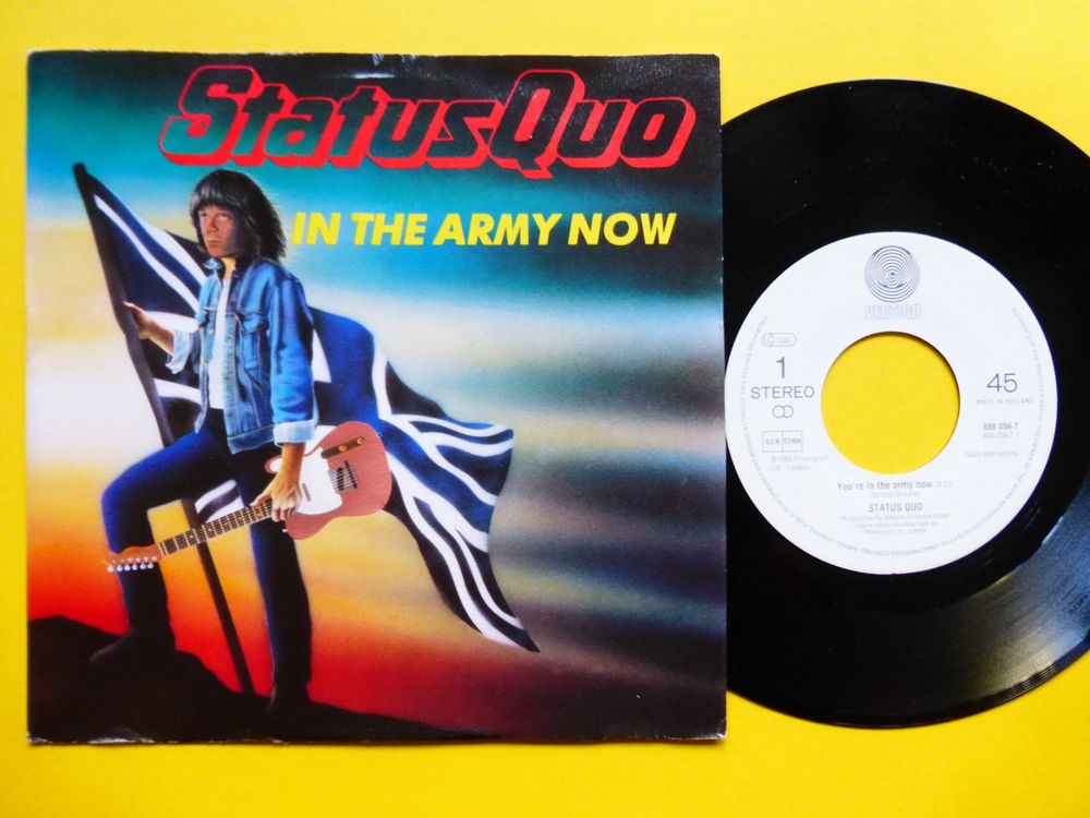 Status Quo 7" In The Army Now (Gebraucht) in Zürich für CHF 3 – mit Lieferung auf Ricardo kaufen