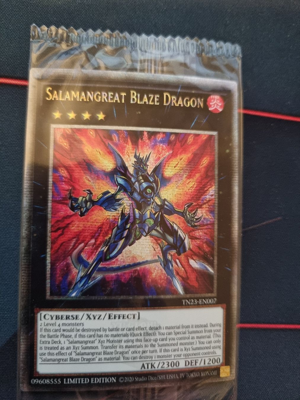 Yu Gi Oh Promo Karte Salamangreat Blaze Dragon EN (Neu und ...