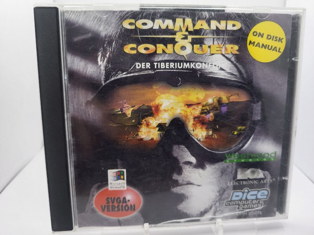 Command & Conquer PC, jeu vintage collector en boite! (D'occasion) à Conthey pour CHF 10 – avec ...