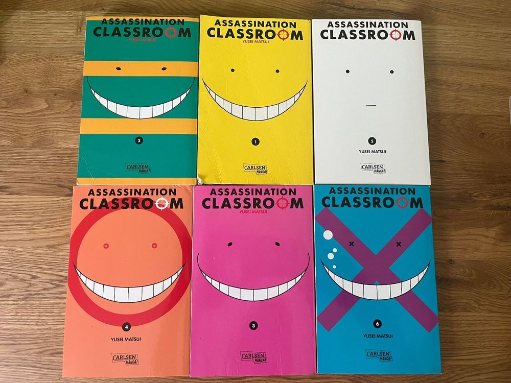 Mangas Assassination Classroom Band 1-6 (Gebraucht) in Sempach Station ...