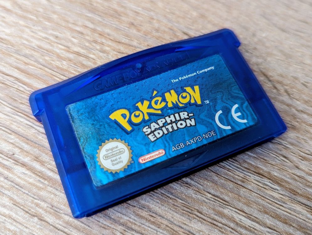 Game Boy Advance / Pokémon - Saphir-Edition / DE / speichert | Kaufen ...