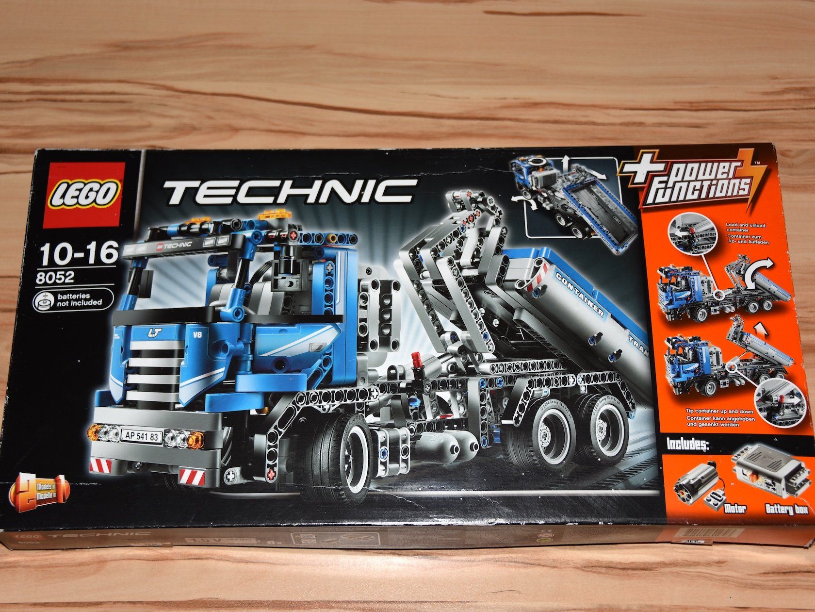 LEGO Technic 8052 Container Truck Lastwagen LKW 2in1 Modell (Neu und ...