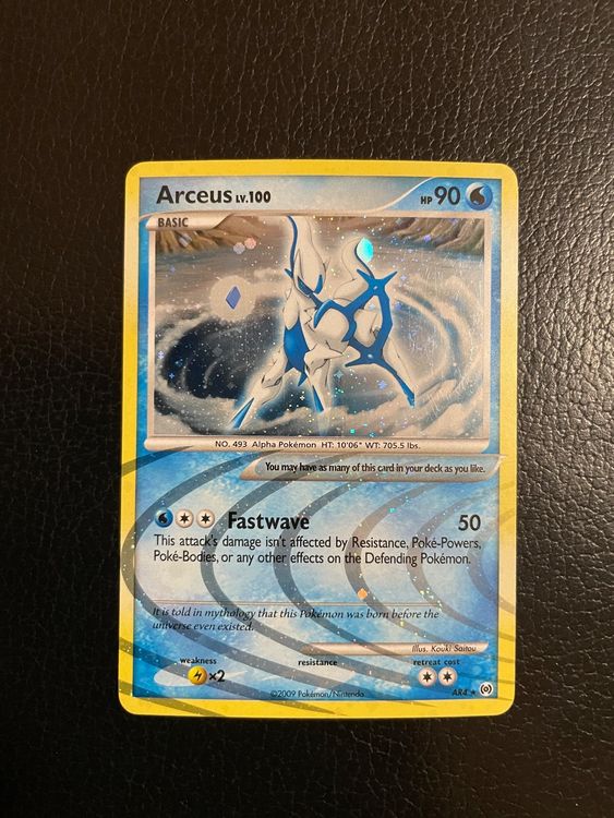 Platinum Arceus - Arceus Holo AR4 Secret Rare Ab 1 | Kaufen auf Ricardo