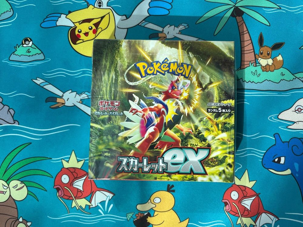 Pokemon: Scarlet ex sv1S Booster Box | Japanese TCG Display (Neu und originalverpackt) in ...