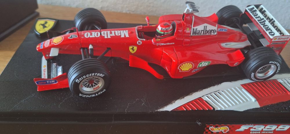 Ferrari F399 Eddie Irvine F1 mit Marlboro Hot Wheels 1/18 (Gebraucht ...