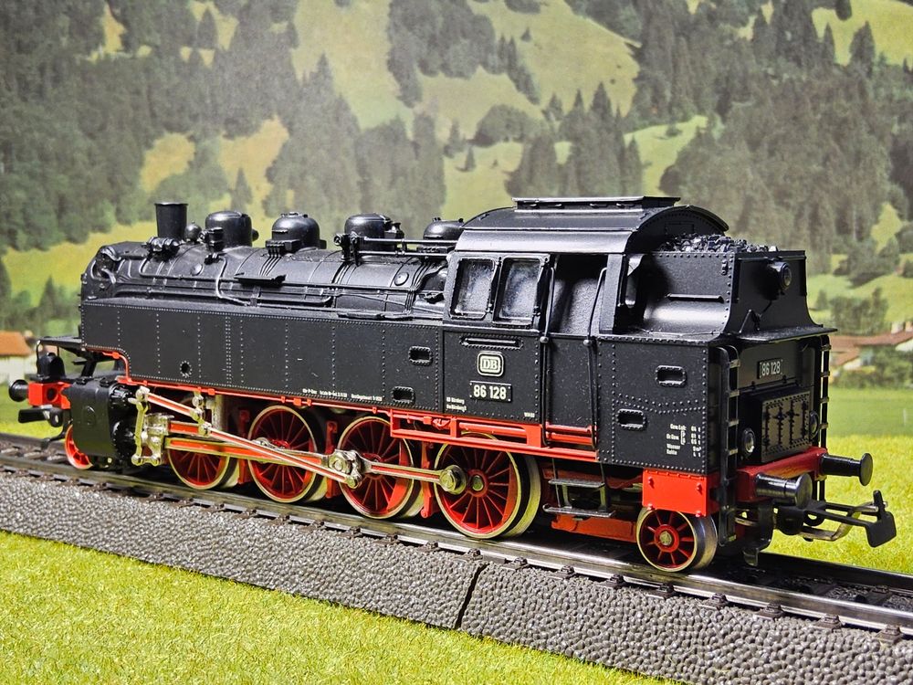 Märklin 3696 _ Dampflokomotive BR 86 167 DB _ digital _ H0 (Defekt) in ...