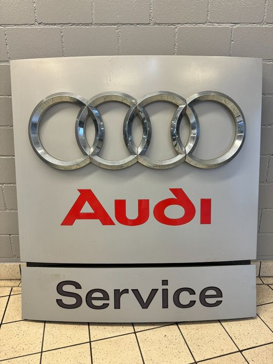 Audi Service Schild beleuchtet (Gebraucht) in Wohlen AG für CHF 190 ...