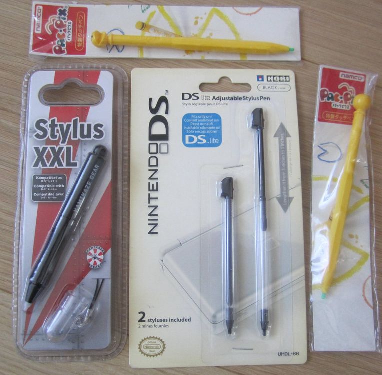 Nintendo Game Boy DS Stylus Pen Assortiment OVP (Neu (gemäss ...