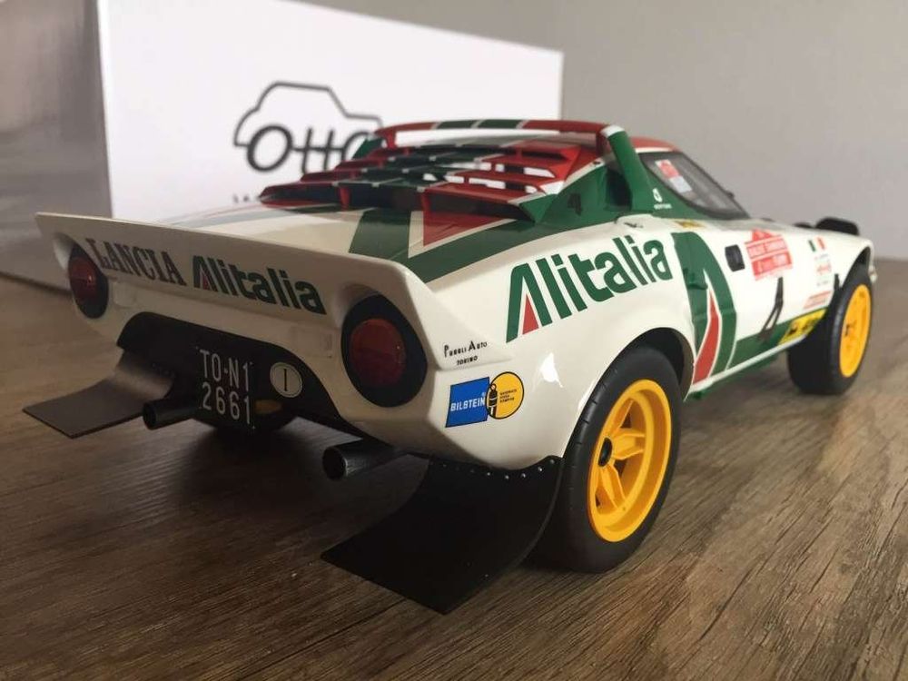 LANCIA STRATOS GR.4 OTTO MODELS 1/12 !!! NEW (Neu und originalverpackt ...