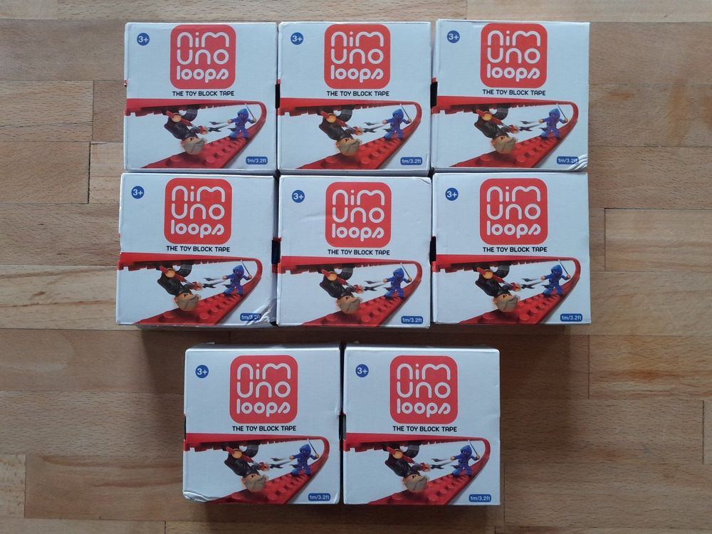 NIMUNO LOOPS-TOY BLOCK TAPE (Klebeband) (Gebraucht) in Gelterkinden für ...
