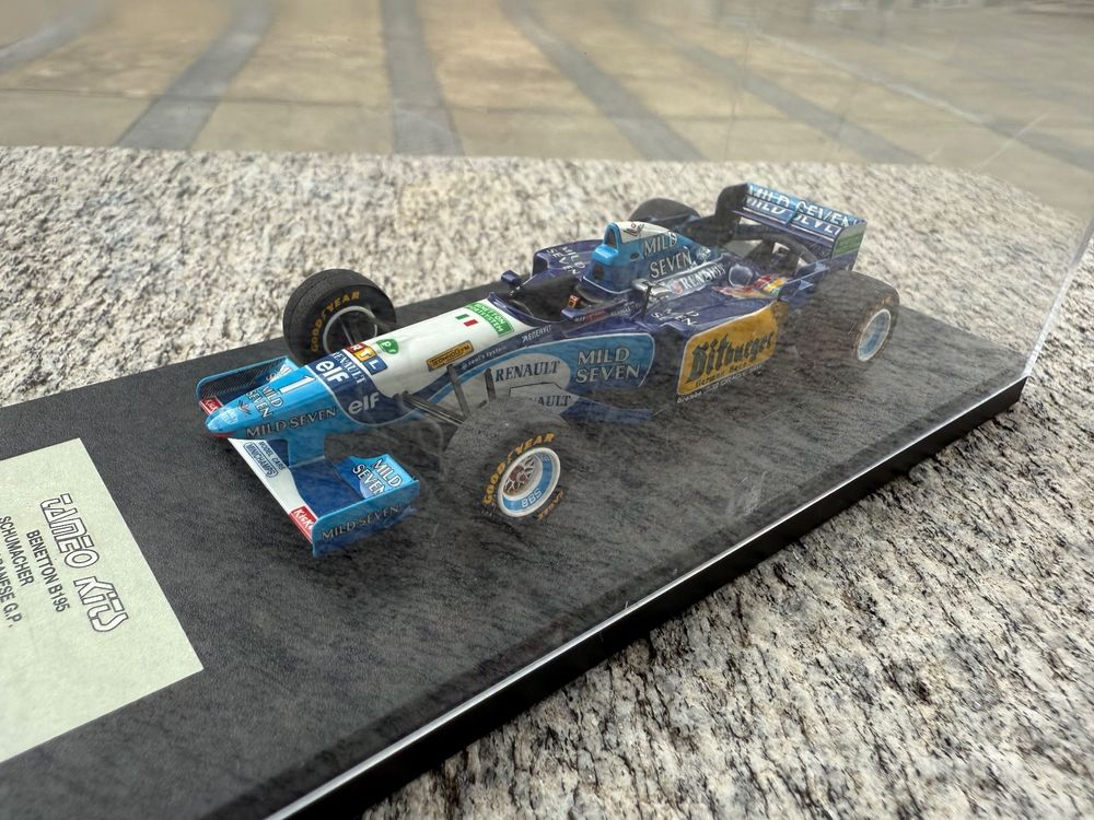 Tameo kits 1:43 benetton B195 F1 Schumacher Japanese GP (Gebraucht) in ...