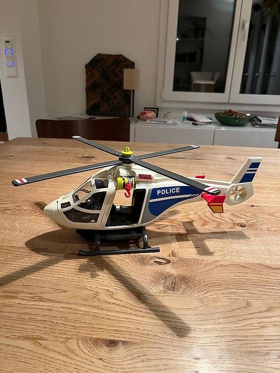 Polizei Playmobil Hubschrauber