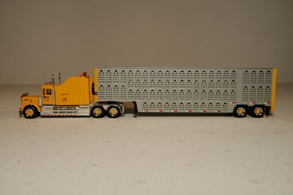 US Truck Kenworth Viehtransporter Sattelzug Jevic 1:87 (Gebraucht) in ...