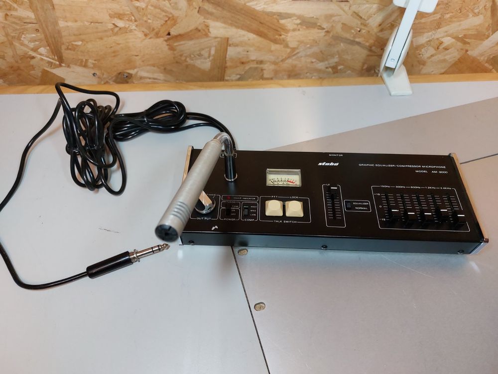 STABO GRAPHIC EQUALIZER / COM PROFESSOR MICROPHONE AM-800 | Kaufen auf ...
