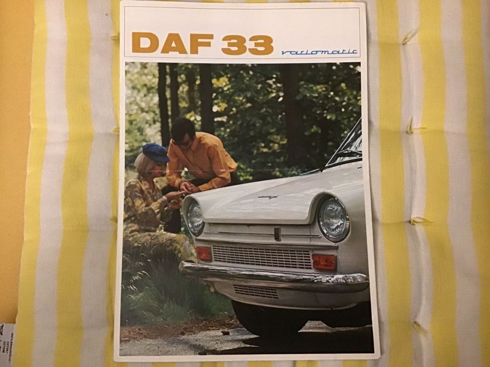 Daf 33 Variomatic Faltprospekt 1.1968 | Kaufen auf Ricardo