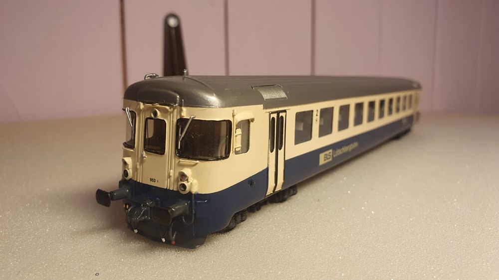 HAG:DC: BLS STEUERWAGEN Bt 953 BLAU/CRÈME NEUWERTIG RARITÄT | Kaufen ...