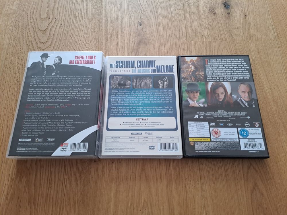 Mit Schirm, Charme und Melone / The Avengers Set auf DVD | Kaufen auf Ricardo
