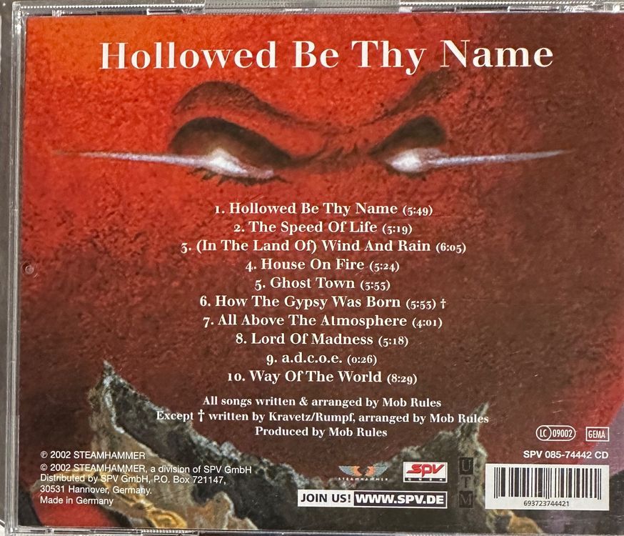 Mob Rules - Hallowed be thy Name (Gebraucht) in Toffen für CHF 3.5 – mit Lieferung auf Ricardo ...