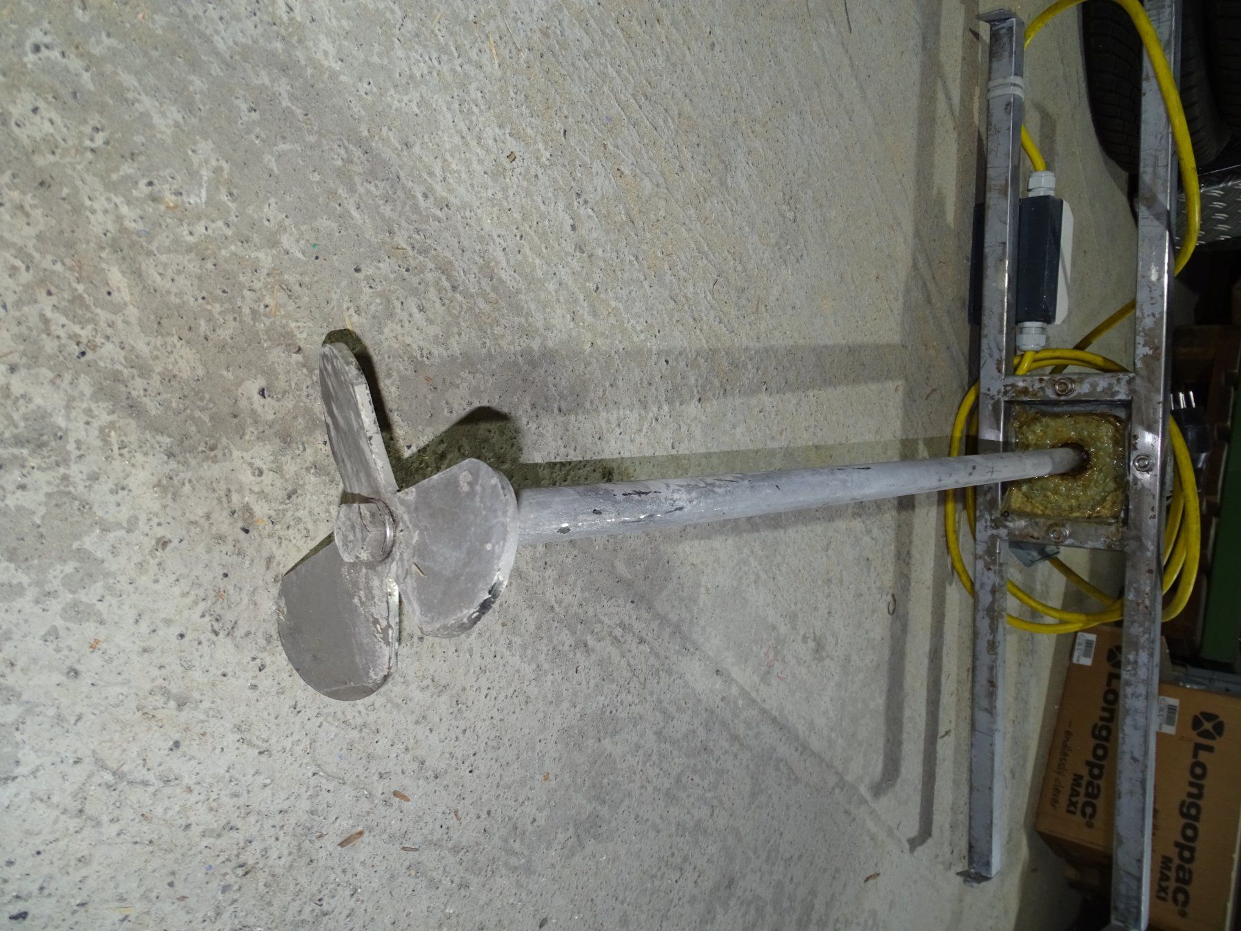 Rührwerk IBC Behälter Mischer Propeller Milchtank Mischer (Gebraucht ...