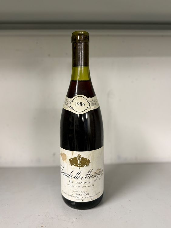 1x Chambolle Musigny Barthod 1986 (Gebraucht) in Wohlen AG für CHF 25 ...