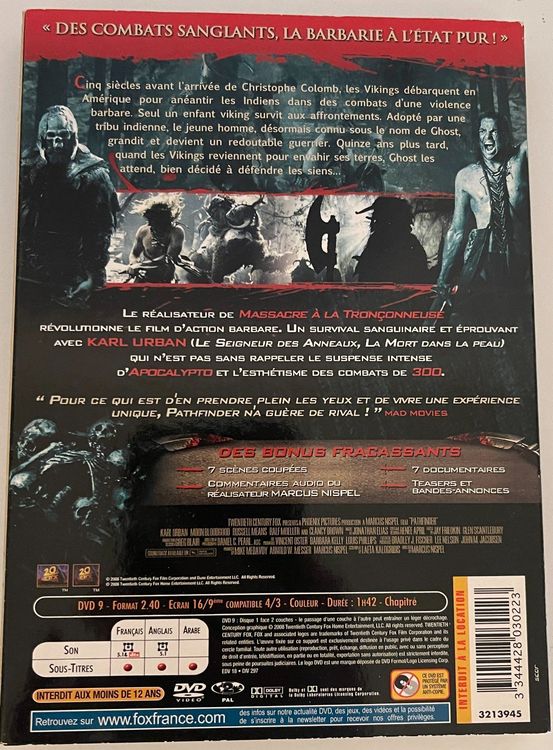 Pathfinder - Le sang du guerrier (2007) - DVD (D'occasion) à Semsales ...