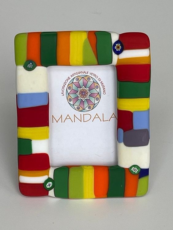 Fotorahmen, Murano Glas, matt, Unikat, portofrei, neu | Kaufen auf Ricardo