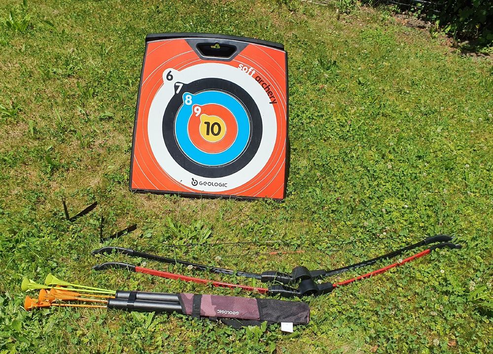 Geologic Soft Archery Set, Pfeil und Bogen, Top Zustand! (Gebraucht) in ...