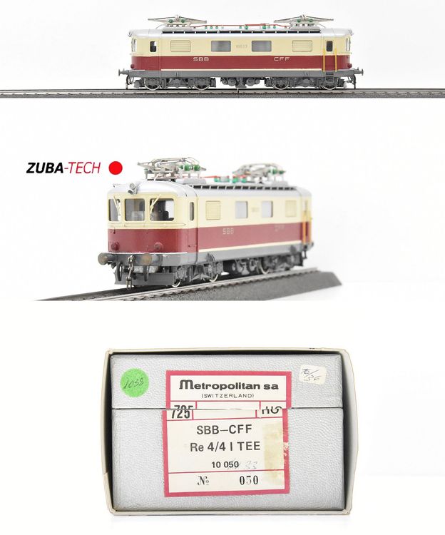 Metropolitan E-Lok Re 4/4 I SBB TEE H0 GS Messing ohne OVP (Gebraucht) in St. Gallen für CHF 152 ...