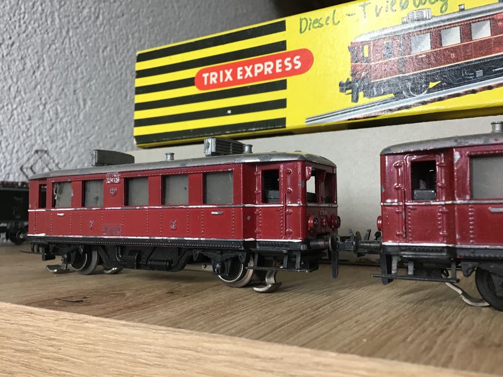 Trix Express Diesel Triebzug ca. von 1960 H0 Gleichstrom (Gebraucht) in ...