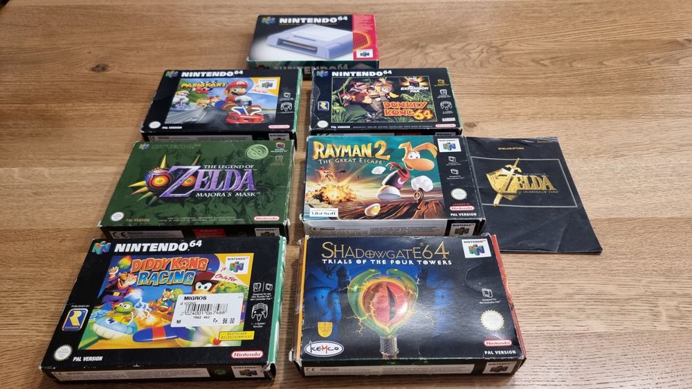 Nintendo 64 Games Inkl. EXPANSIONS Pack | Kaufen auf Ricardo