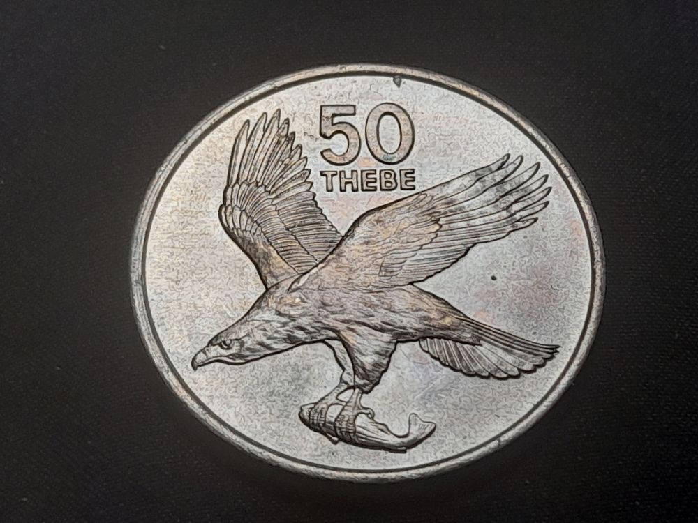 Botswana 50 Thebe 1976 ( Selten/Rare ) | Kaufen auf Ricardo