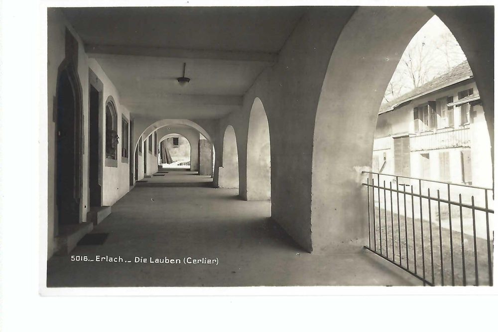 ERLACH am Bielersee, die Lauben der Altstadt | Kaufen auf Ricardo