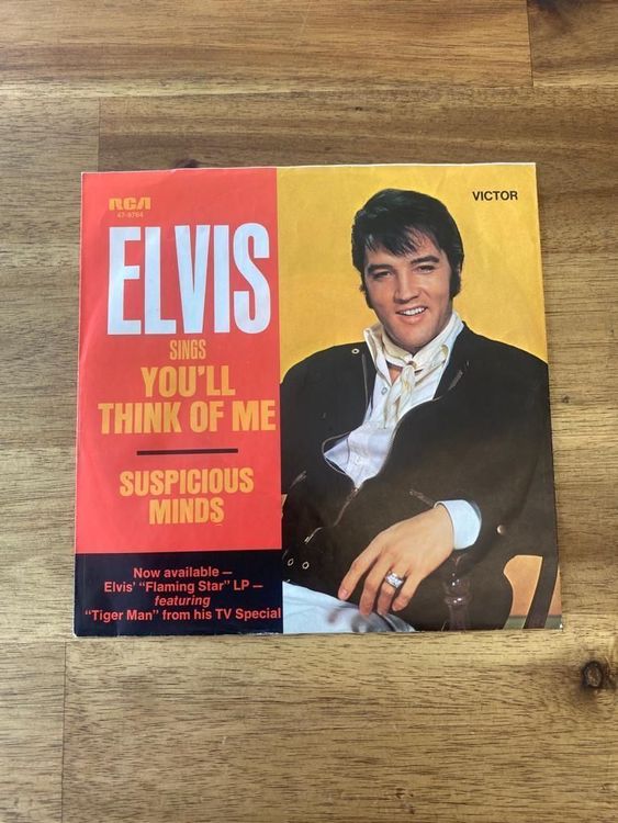Elvis Presley Suspicious minds Single (Gebraucht) in Belp für CHF 33 ...