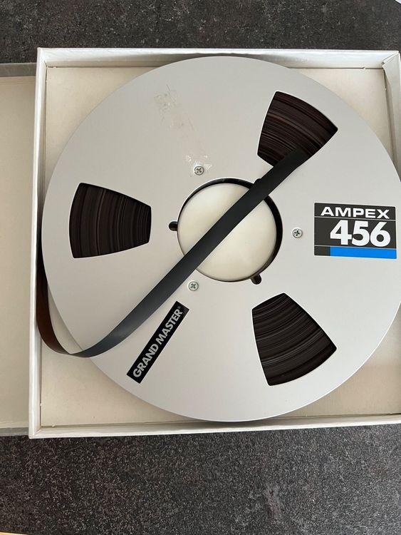 Studio Band 1/2" Ampex Grand Master 456 | Kaufen auf Ricardo
