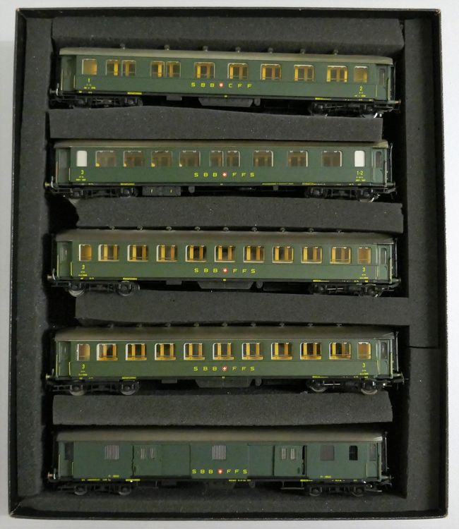 Metrop 7110 SBB RIC Personen-Wagen-Set-5-teilig Epoche 3. | Kaufen auf ...