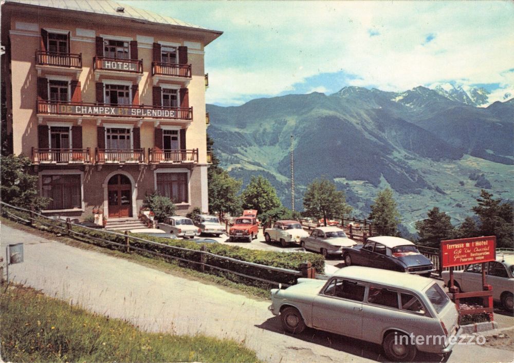 Champex VS // 1966 Hotel Splendide Oldtimer alte Autos | Kaufen auf Ricardo
