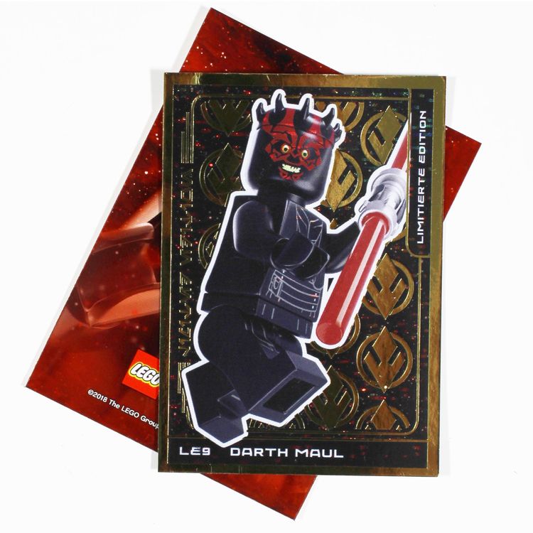 LEGO STAR WARS Trading Cards Serie 5 / 2024 LE9 DARTH MAUL (Gebraucht ...