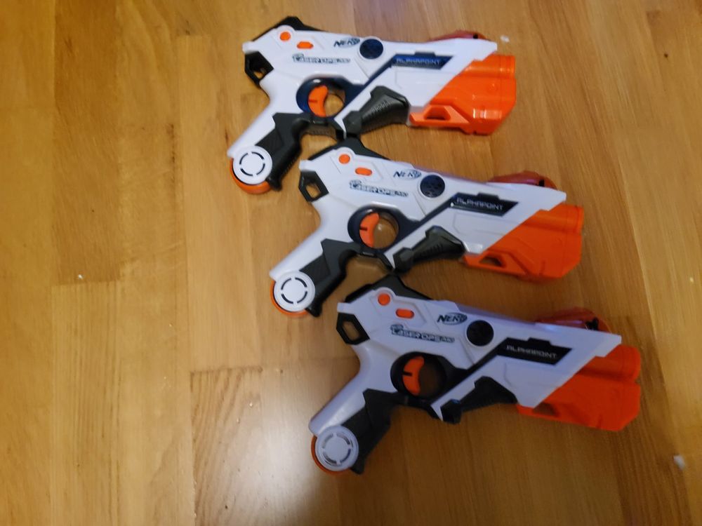 Nerf Laserpistolen (3 Stück) | Kaufen auf Ricardo