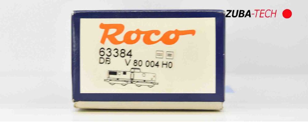 Roco 63384 Diesellok V80 DB H0 GS Analog mit OVP (Gebraucht) in St ...