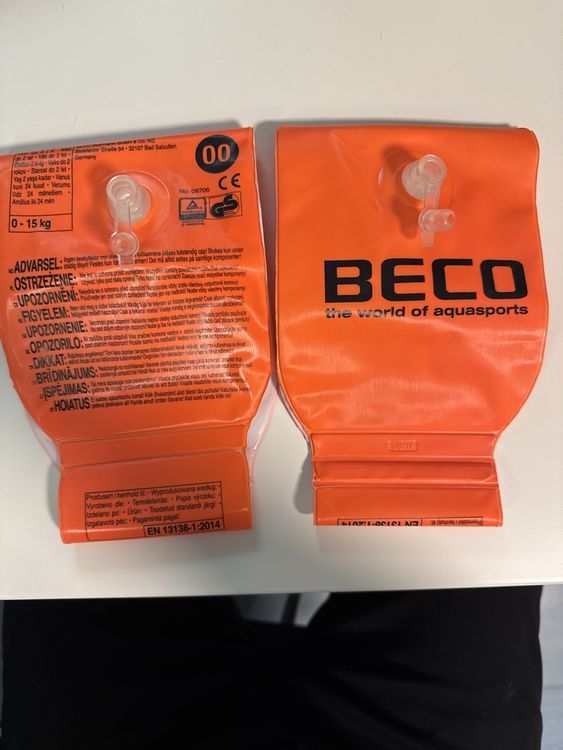 Beco Kids Swimming Armbands Water Wings Safety, 0-15kg | Kaufen auf Ricardo