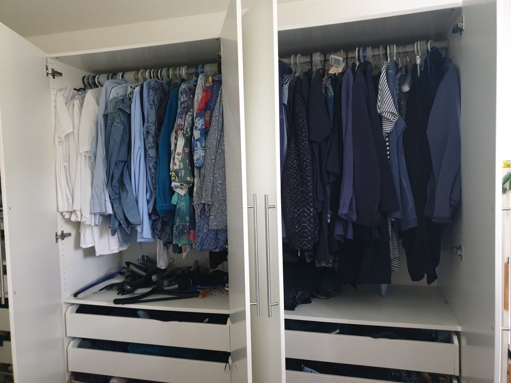 Ikea-Kleiderschrank PAX, 7x49,5cm breit, weiss | Kaufen auf Ricardo