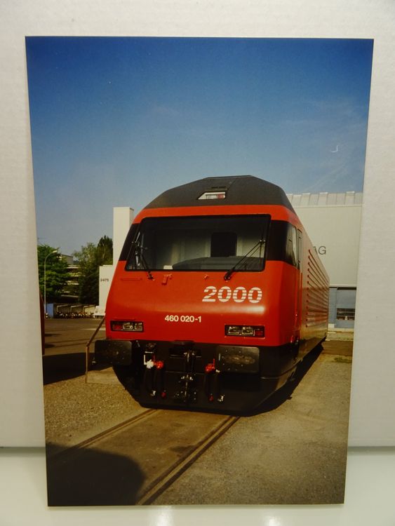 Foto SBB Re 460 020 Lok 2000 ABB Tramont ZH Oerlikon 05/93 | Kaufen auf ...