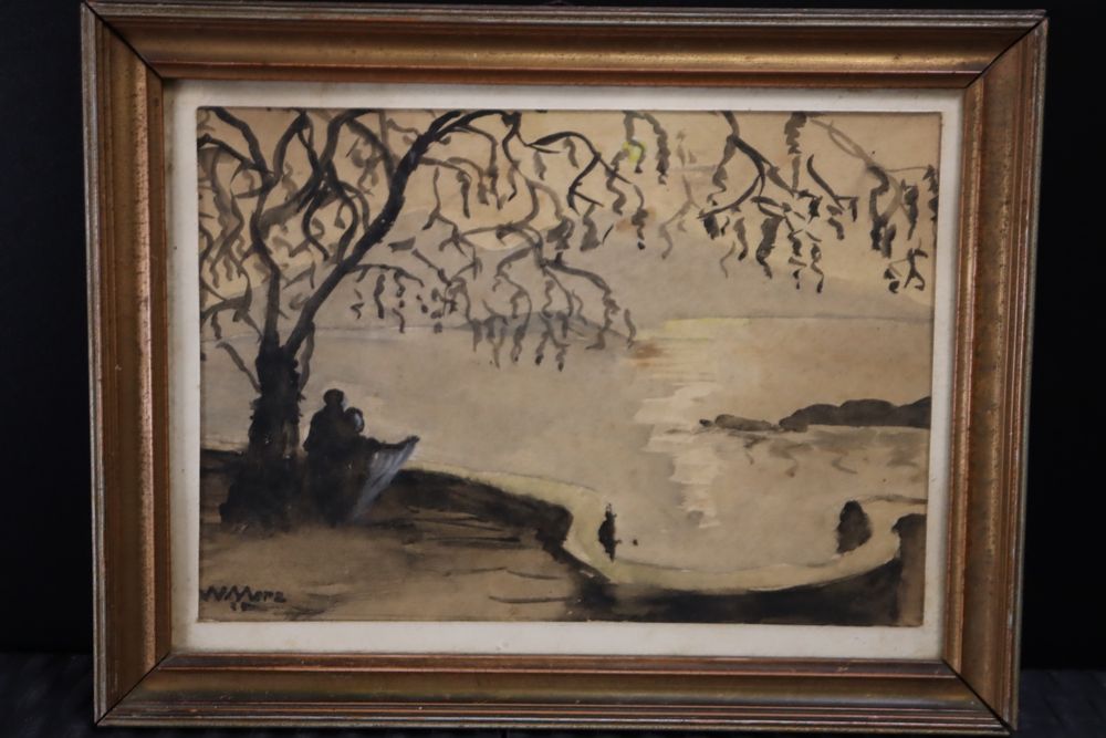 Walter MERZ (1897-1963) - Org. Gemälde Signiert | Kaufen auf Ricardo