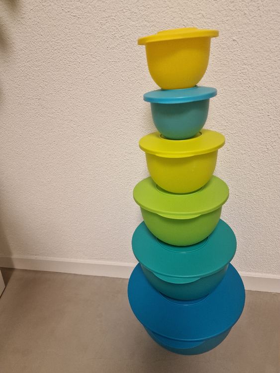 Stilvolle Tupperware Schüssel Set Bild