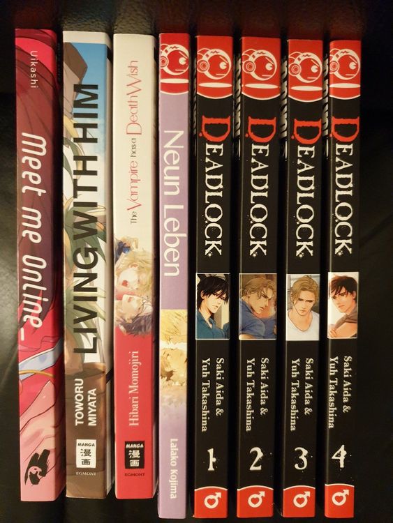 8 BL Manga (1 Serie, 4 Einzelbänse) (Neu (gemäss Beschreibung)) in Unterengstringen für CHF 31 ...
