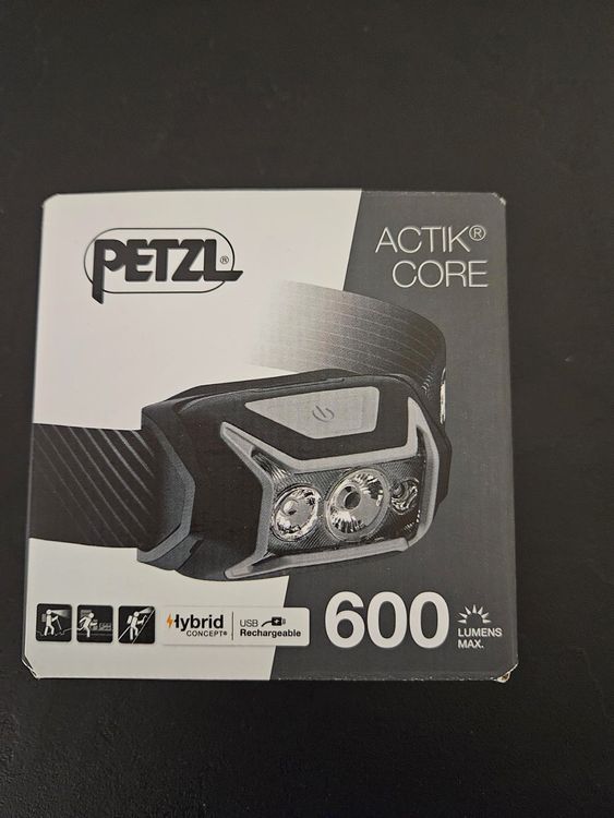 PETZL Actik Core 600 Stirnlampe | Kaufen auf Ricardo