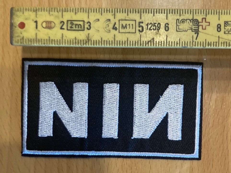 Nine Inch Nails Patch Aufnäher Sticker Metal Rock Band | Kaufen auf Ricardo